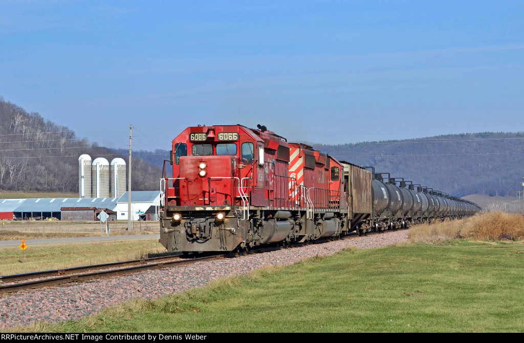 CP 6066-6036, DM&E's Waseca Sub.